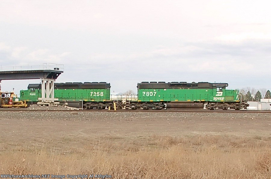 FURX 7258 & BNSF 7807